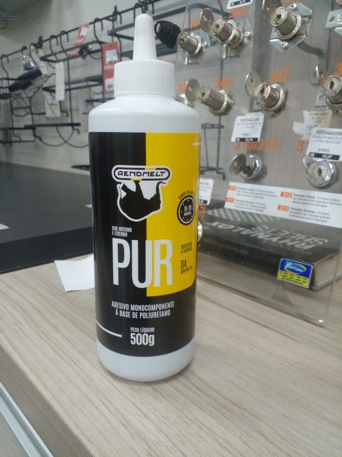 Cola Pur Expansiva Monocomponente Adesivo Rendmelt 500g | Fechacom