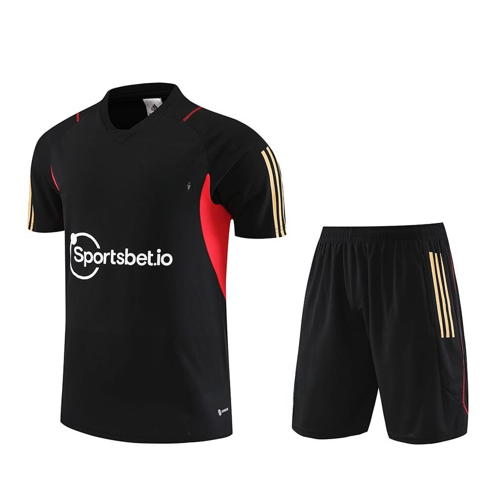 Conjunto Treino Camisa + Short São Paulo 23/24 - Preto | Tailandesas ...