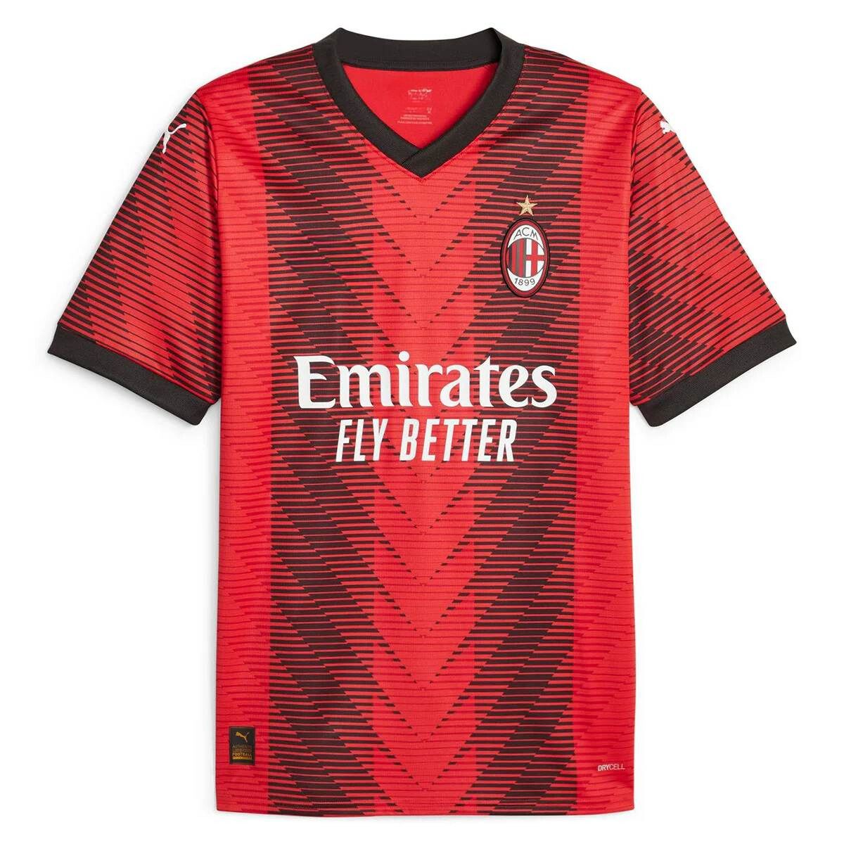 Camisa AC Milan Home 23-24 - Torcedor Masculina | Tailandesas Atacado