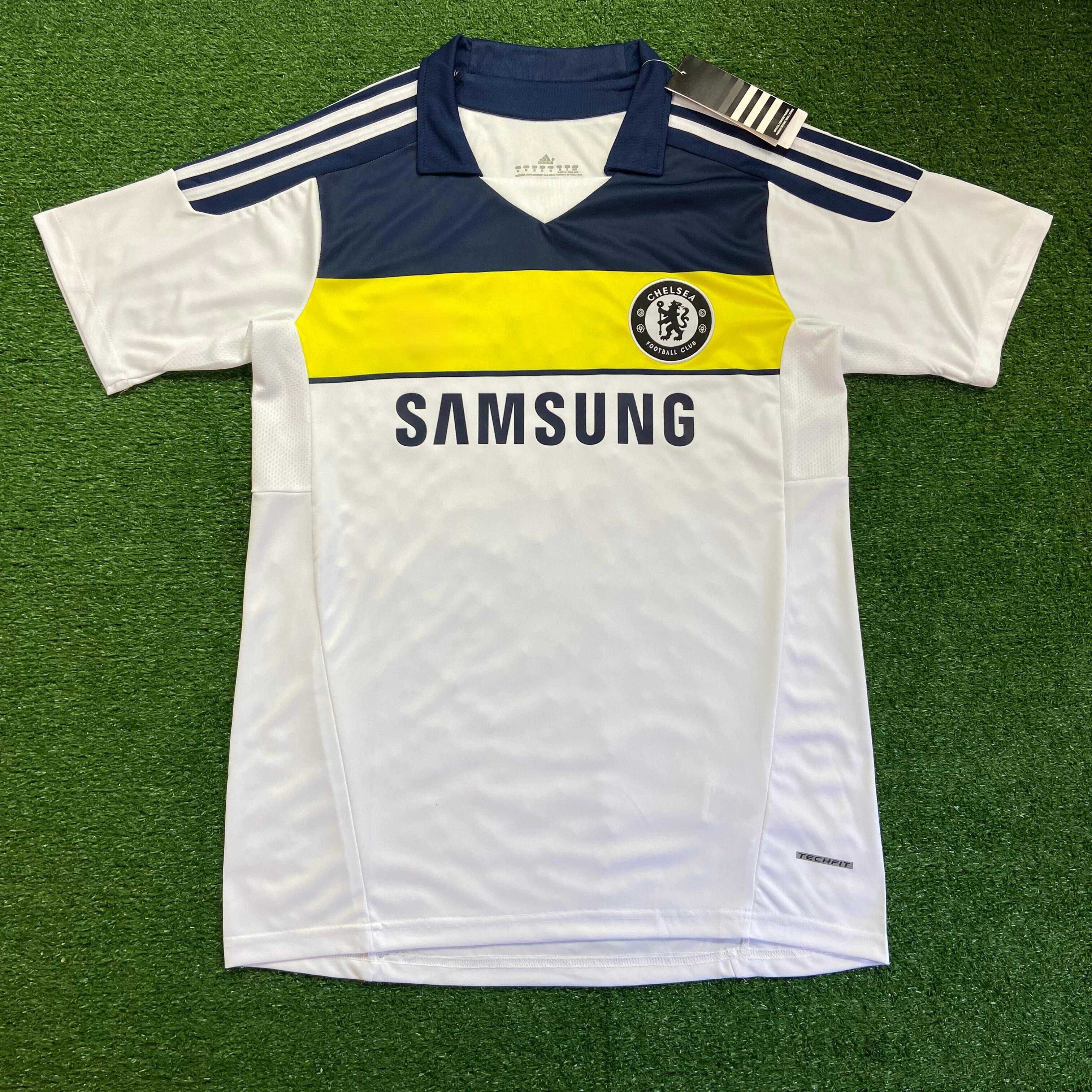 Camisa Retrô Chelsea Away II 11/12 Torcedor Masculina - Branco ...