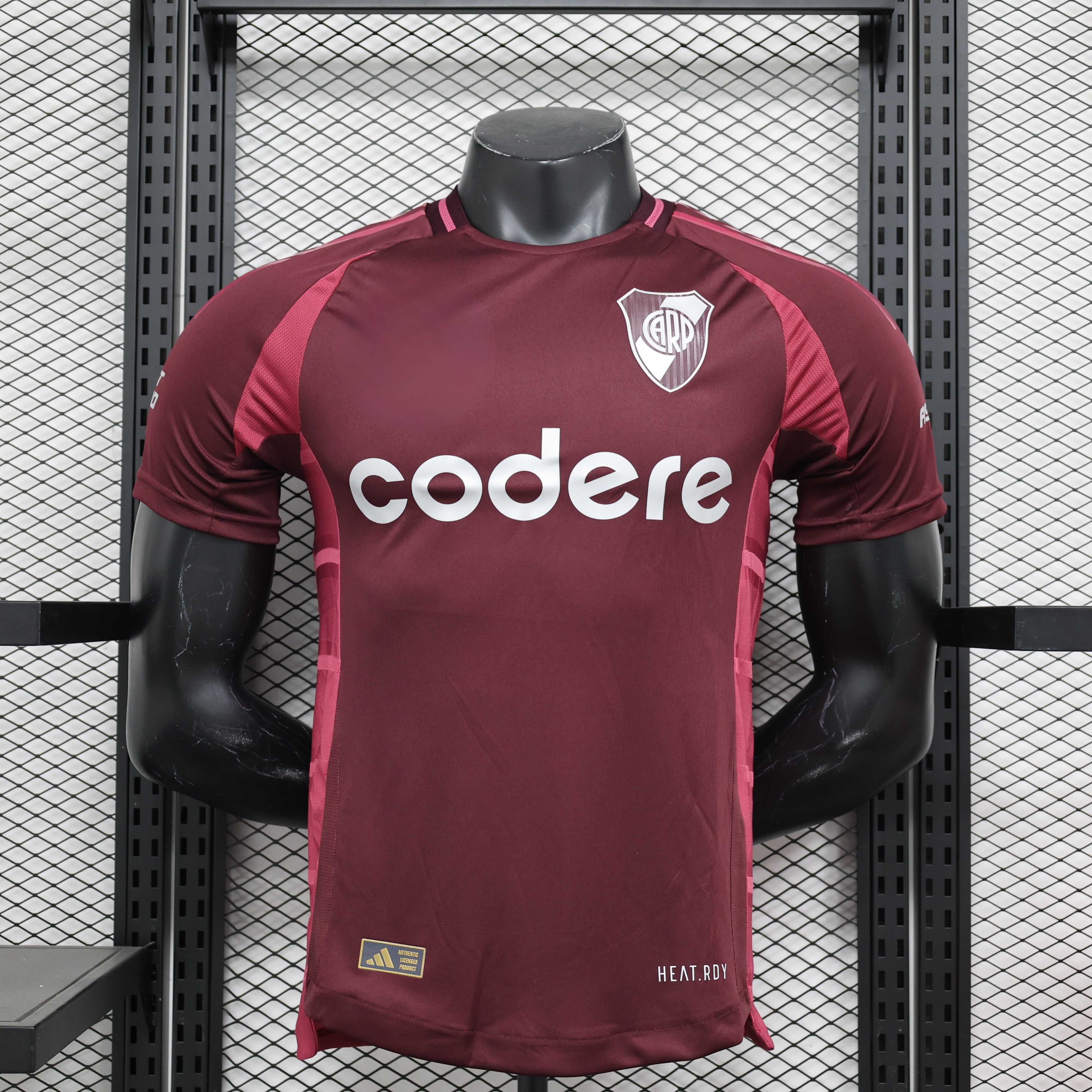 Camisa River Plate Away II 24/25 - Vinho - Jogador Masculina | ATACADO ...