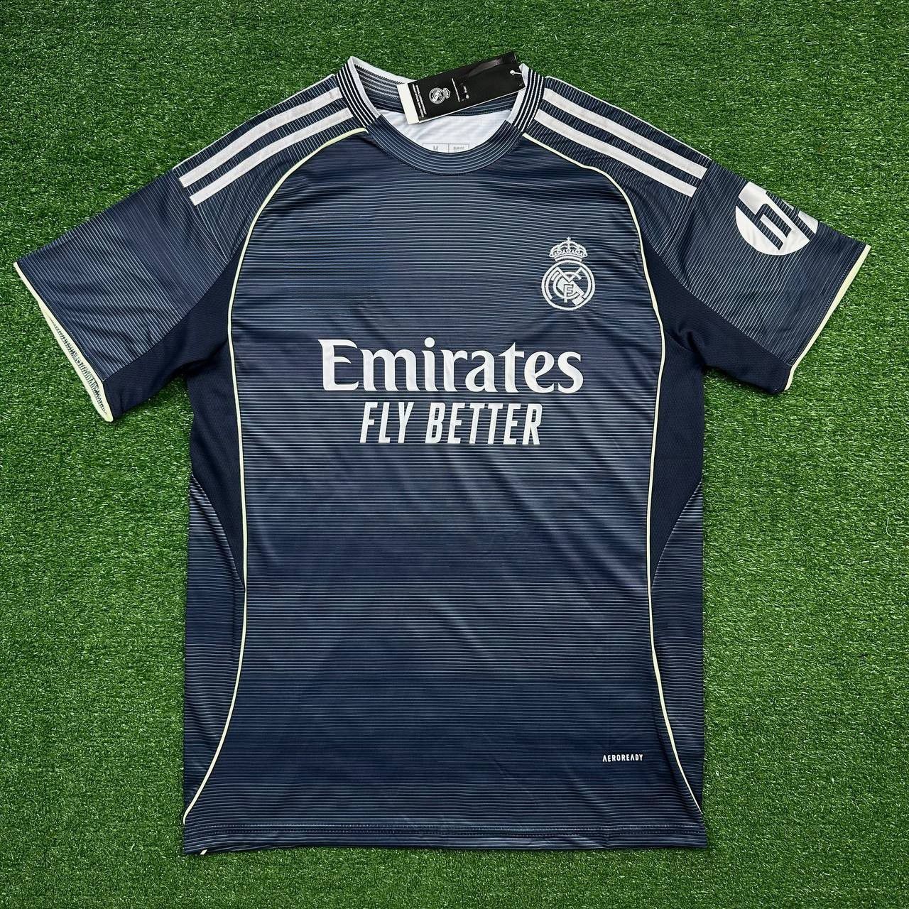 Camisa Real Madrid Away 25/26 - Azul - Torcedor Masculina | Tailandesas ...