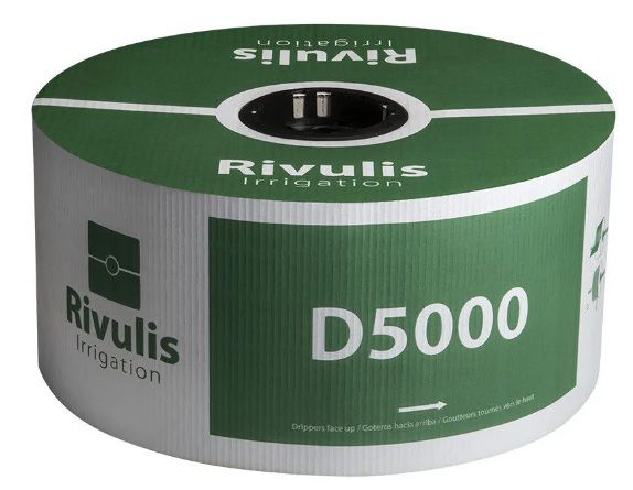 Tubo Gotejador Rivulis D5000 PC 16/15 1,5L/h (0,6x0,6m) | GOTA CERTA ...