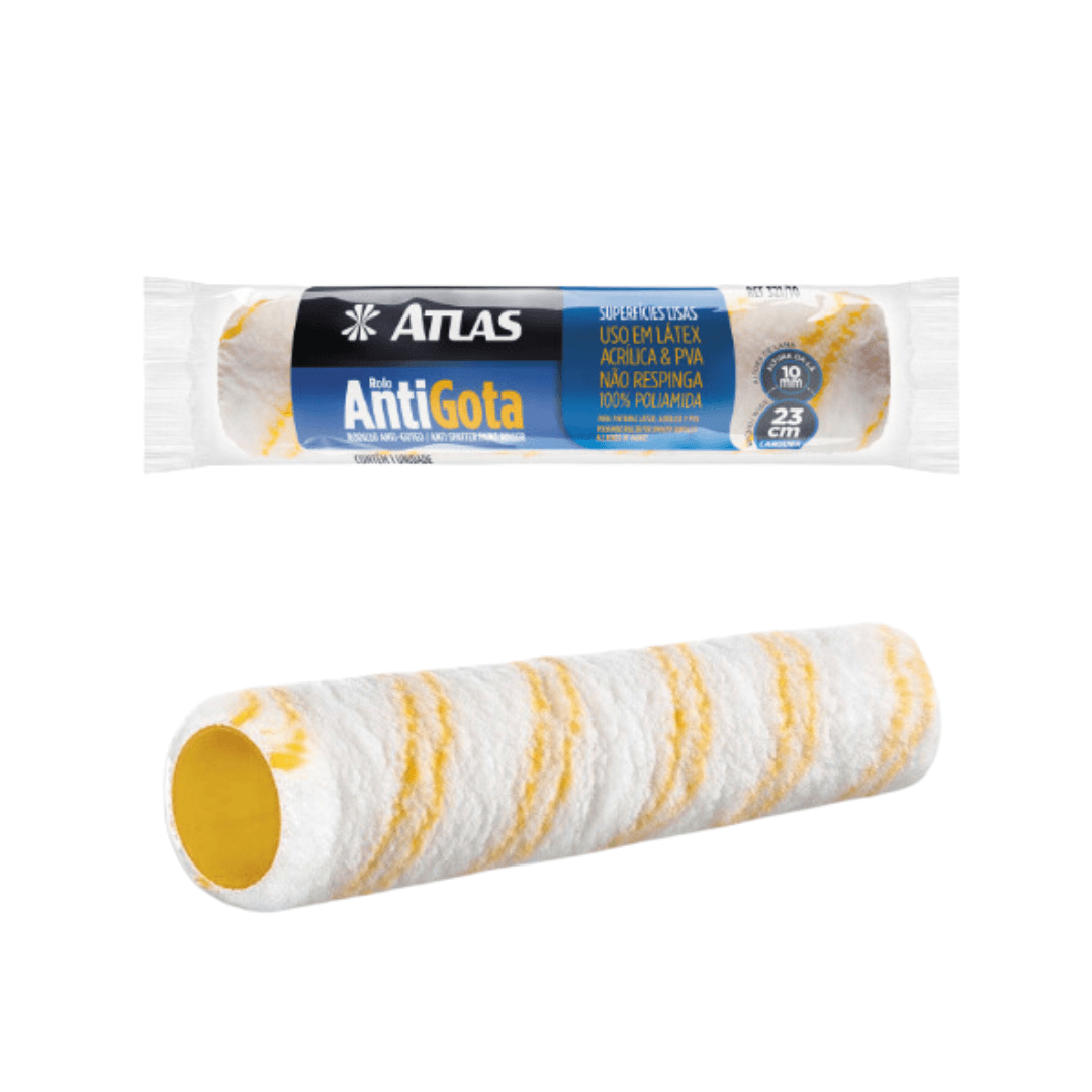 ATLAS 321/10 ROLO DE PINTURA ANTIGOTA POLIAMIDA 23CM | GS TINTAS