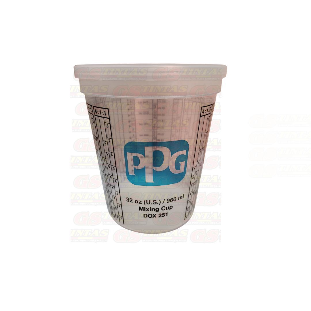 PPG KIT COPO E TAMPA CATALISE 960ML | GS TINTAS