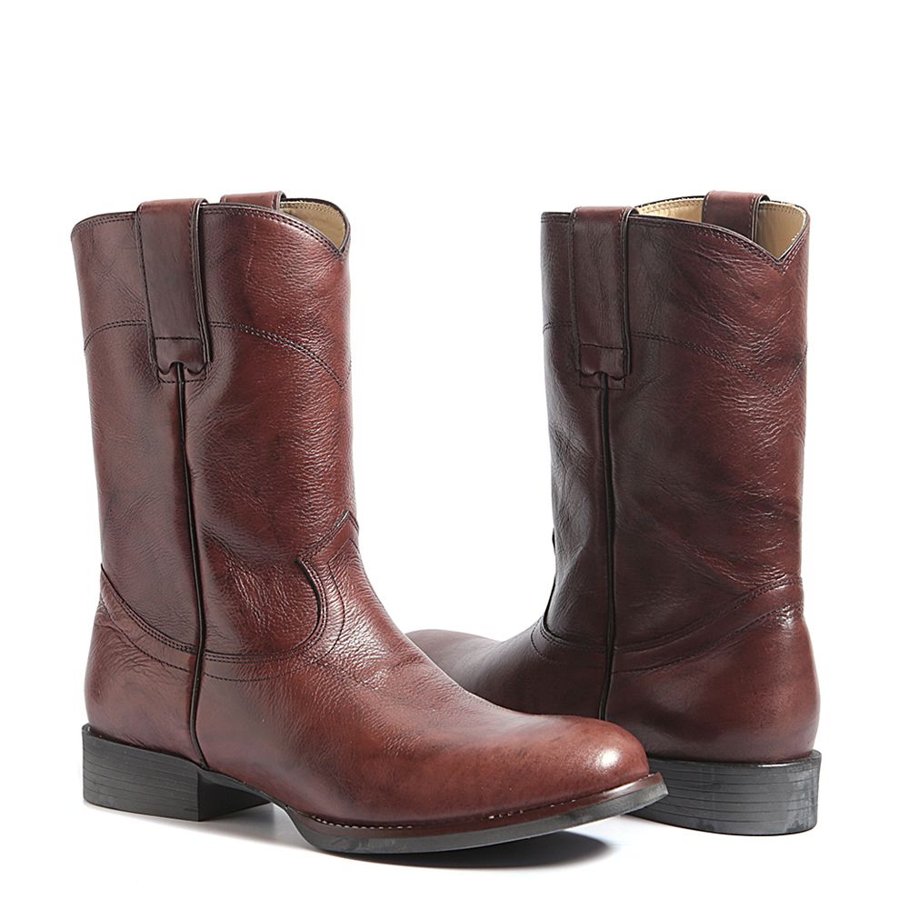 BOTA MASCULINA GAROTTI VITELO CAFÉ | Horses Ville | O Shopping do Cavaleiro