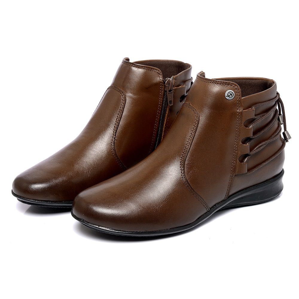 Bota Emma Cor: Cafe | Mister Couros