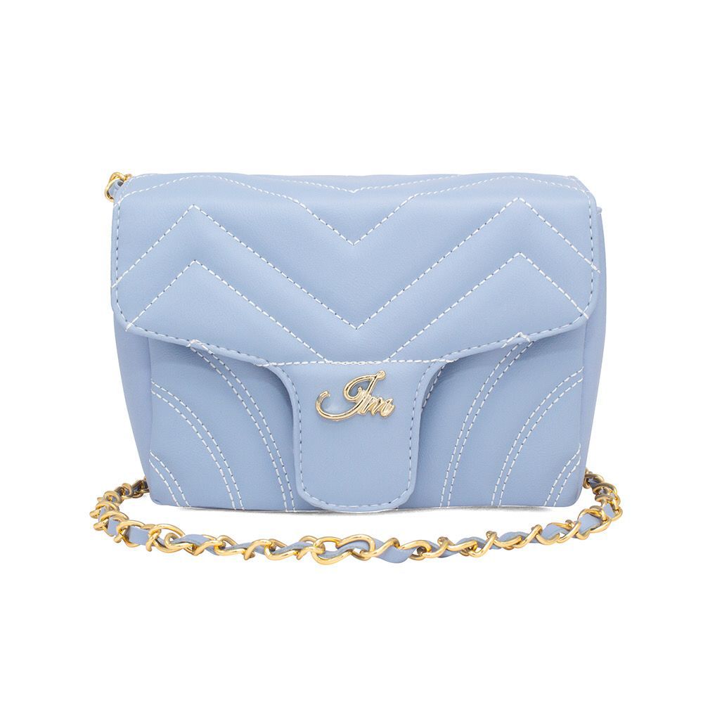 Bolsa Corrente Tiracolo Azul | Immateriale Bolsas