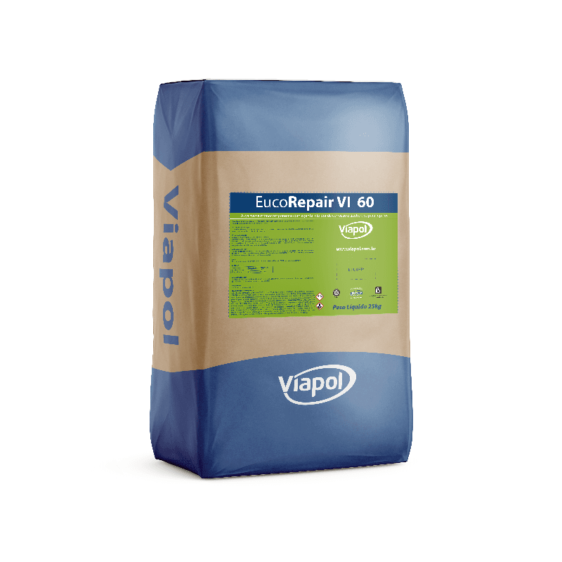 ARGAMASSA DE REPARO MONOCOMPONENTE EUCOREPAIR VI 60 | Impermix ...