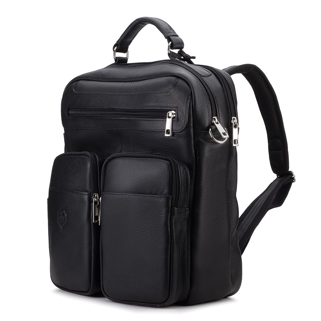 Pasta Mochila Executiva Design Em Couro Para Notebook | JFECOURO