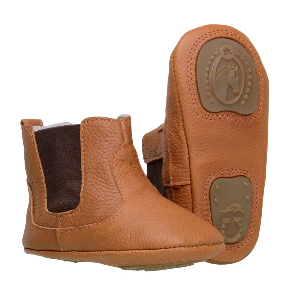 Botina Bebê Country Infantil Couro Legítimo Castor | JM Country
