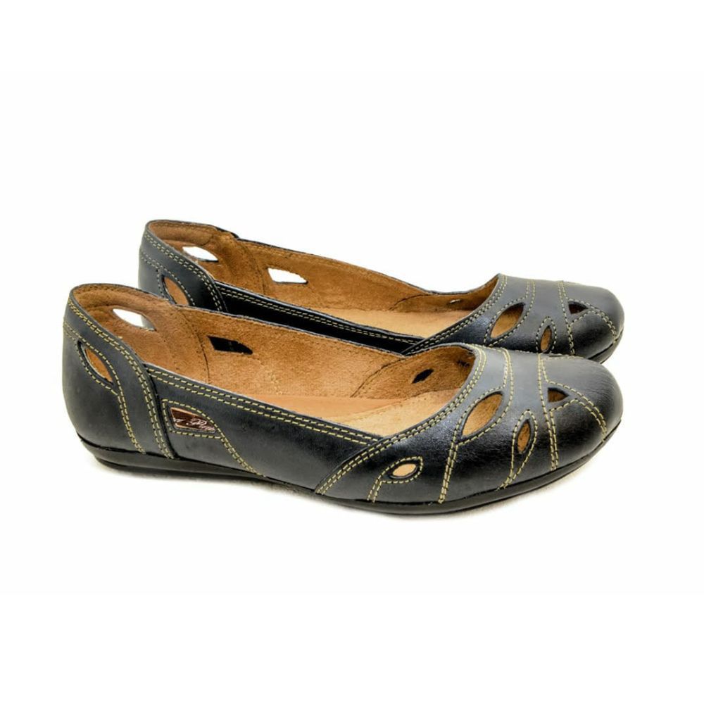 Sapatilha Boneca em Couro JotaFlex | JOTA FLEX CALÇADOS