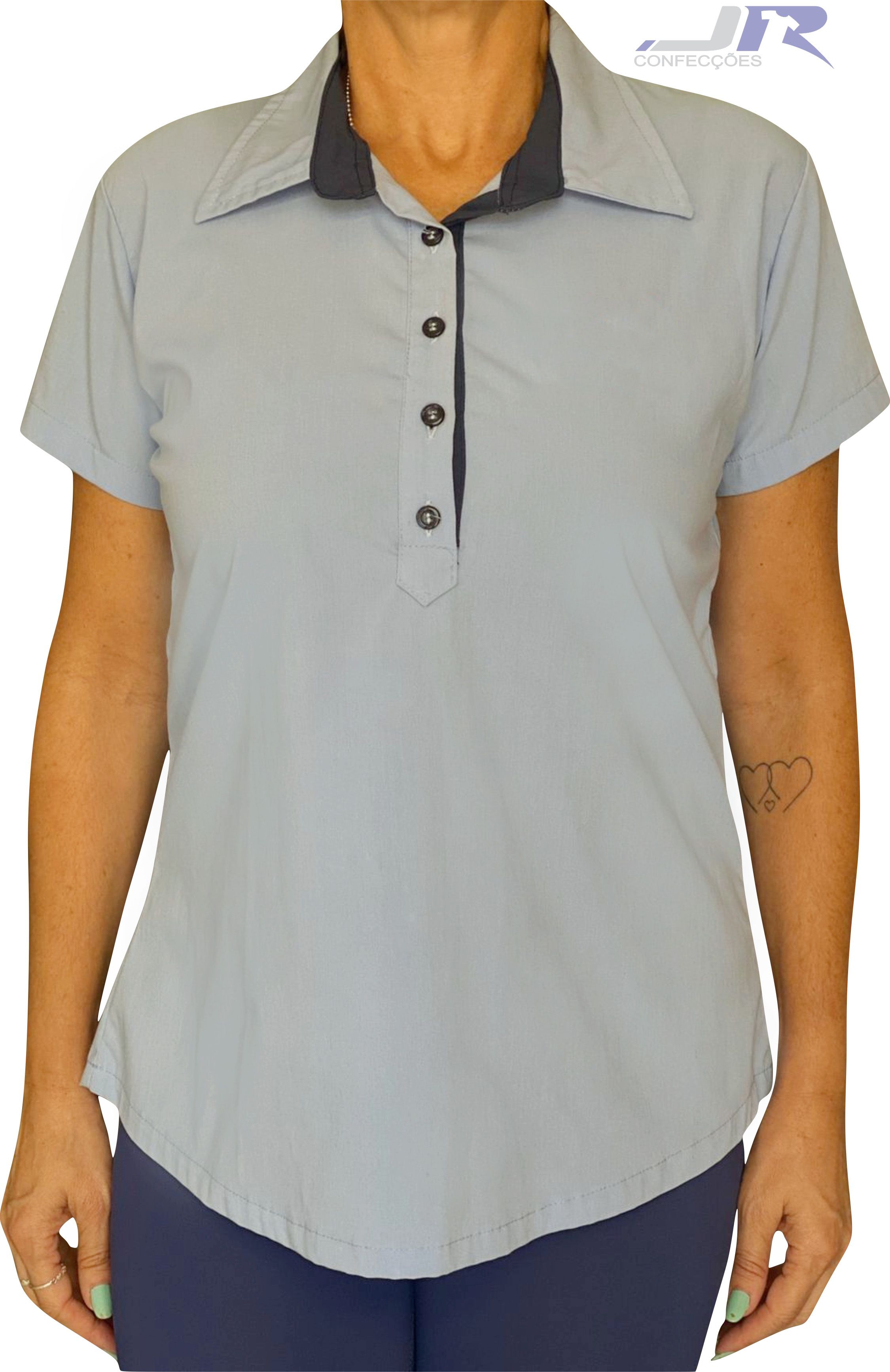 Camisete Josi Azul | JR Confeções