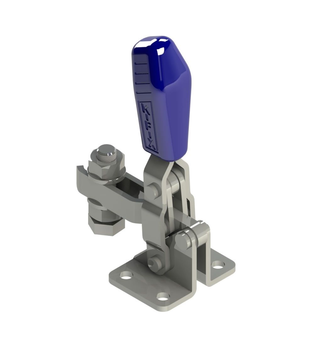 Grampo de Aperto Rápido Vertical KIFIX KF012 DB INOX 90Kgf 100% ...