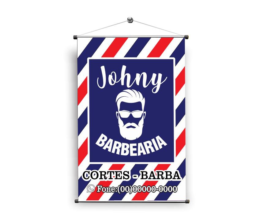 Banner barbearia mod.2043 | KRadesivos