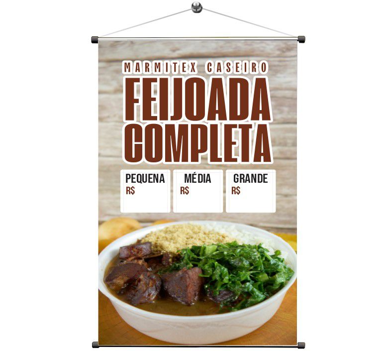 Banner Feijoada mod04 | KRadesivos