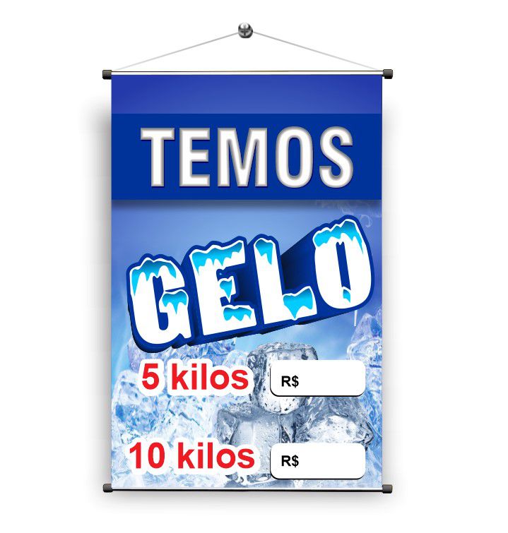 Banner Gelo mod1 | KRadesivos