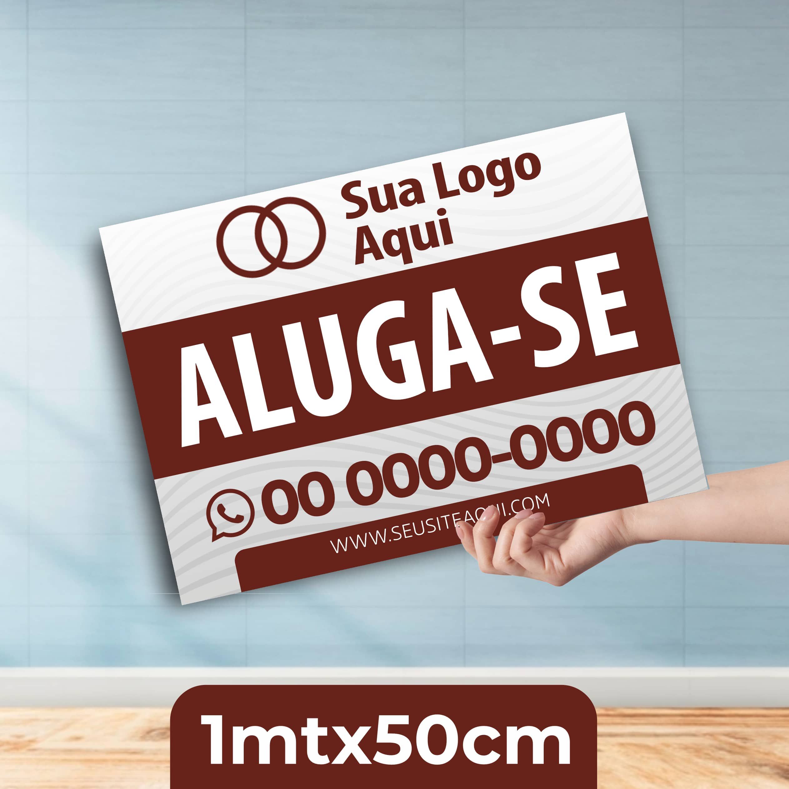 Placa aluga 1mtx50cm | KRadesivos
