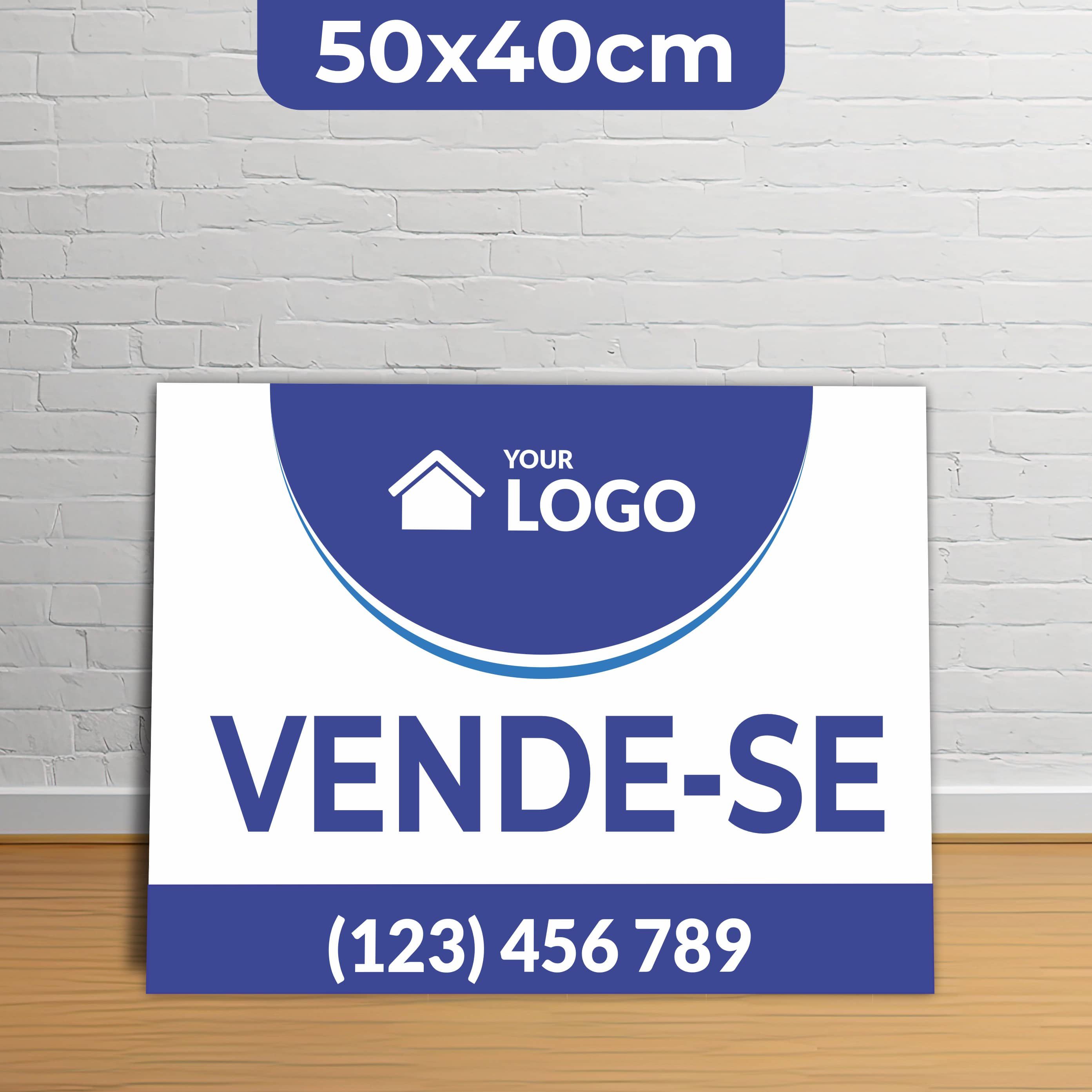 Placa vende 50x40cm | KRadesivos