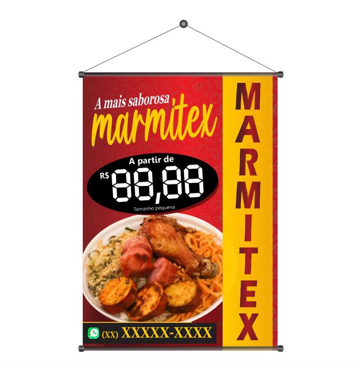 Banner Marmitex mod.1 | KRadesivos