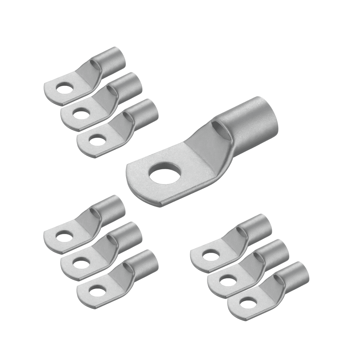 Terminal Olhal 35mm² Estanhado Ômega | Kit com 10 Unidades | Loja Caravelas