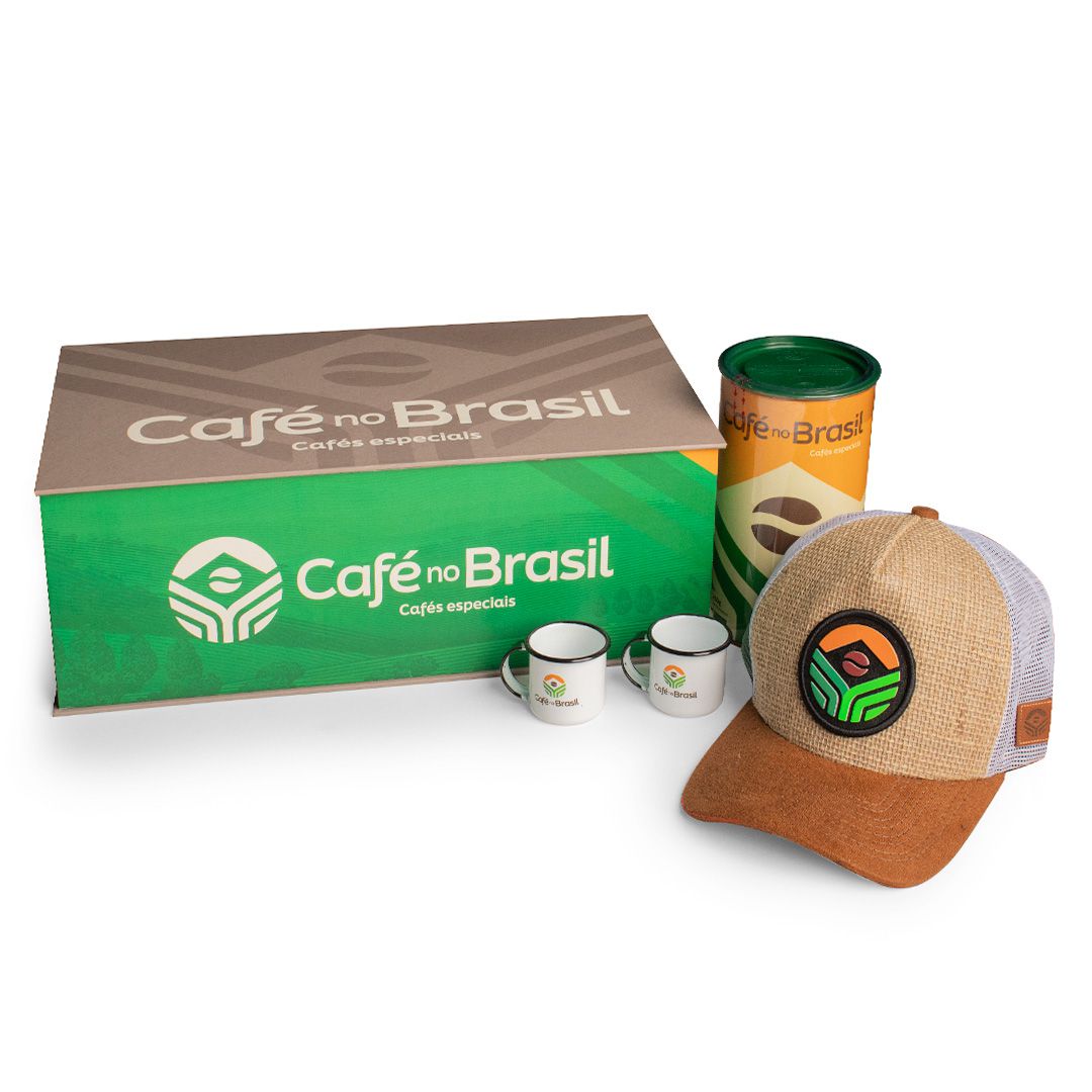 Kit de Café - Café no Brasil - Torrado em Grãos | LOJACAFENOBRASIL