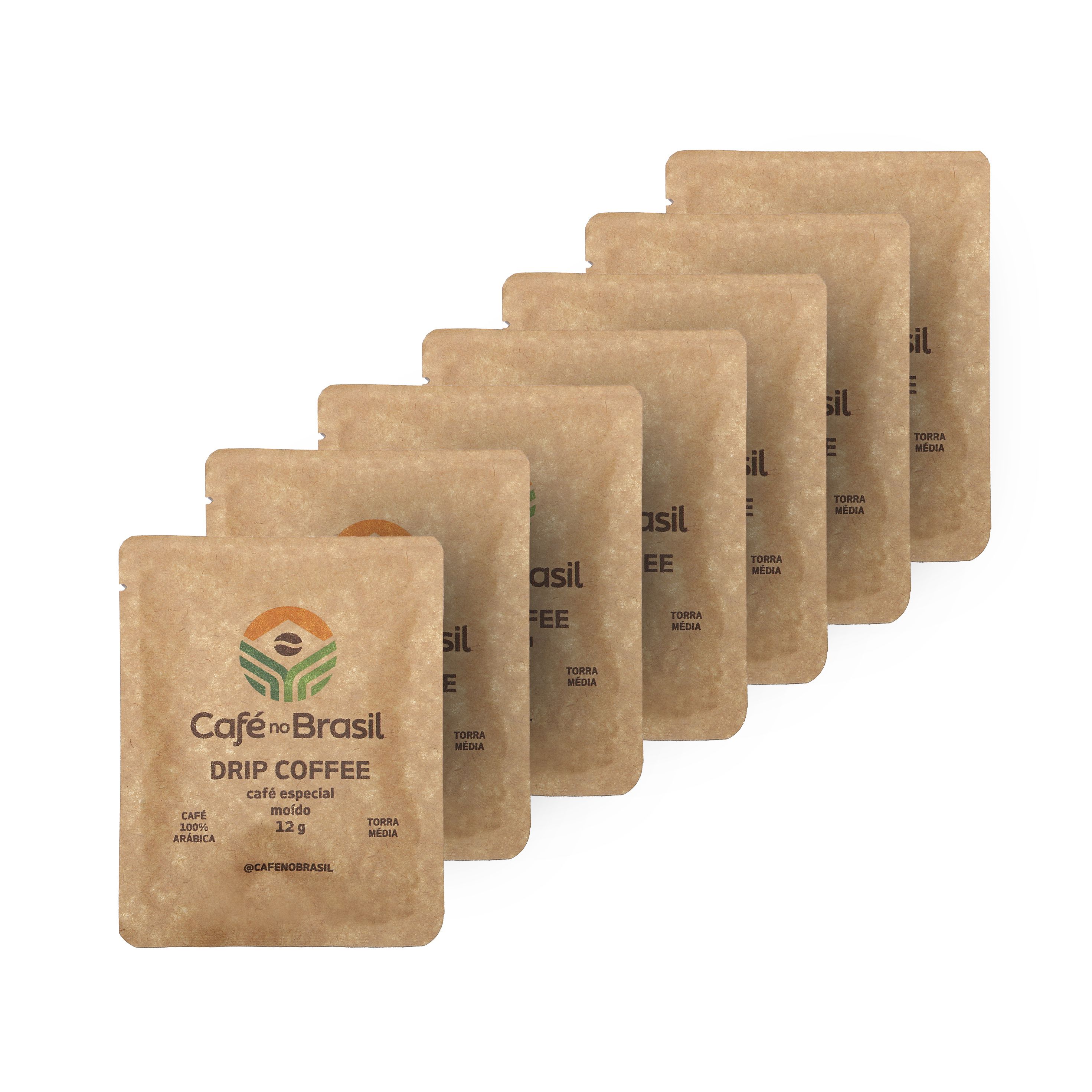 Kit 7 Drip Coffee Café no Brasil | LOJACAFENOBRASIL