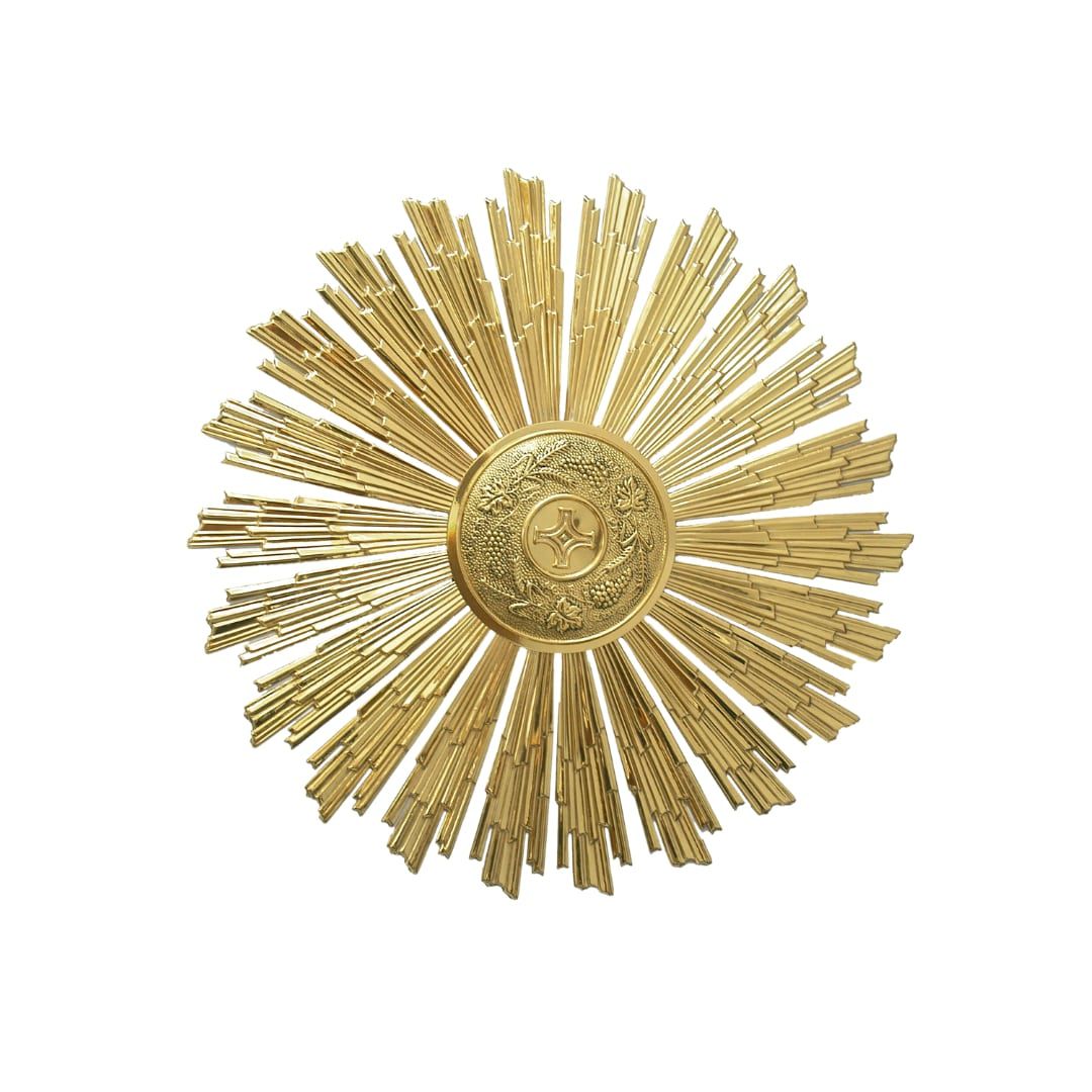 Resplendor Dourado com Raios | Loja Da Paróquia - Objetos E Paramentos ...