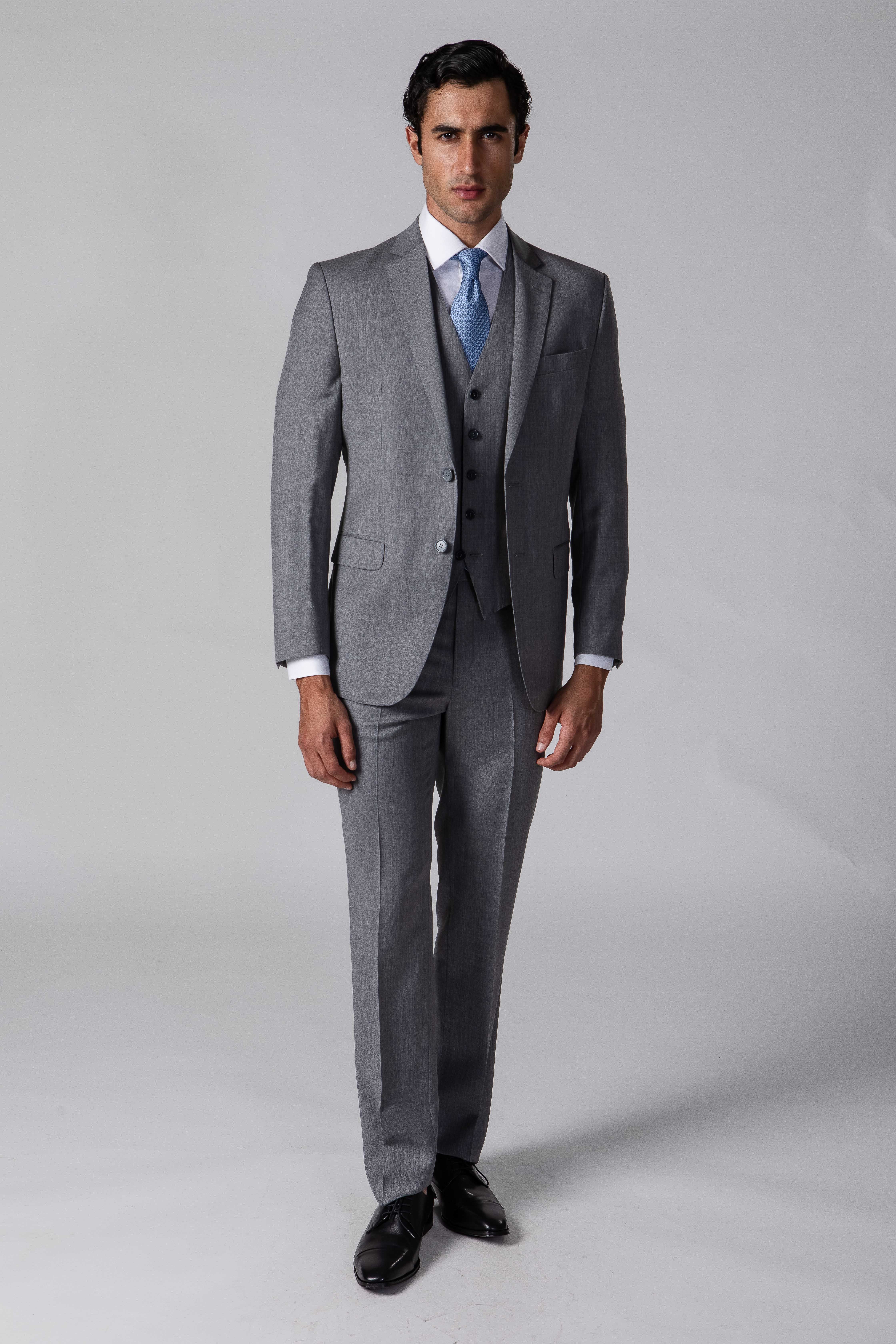 Terno Super 120 (Cinza Claro) | Diodato Alfaiataria