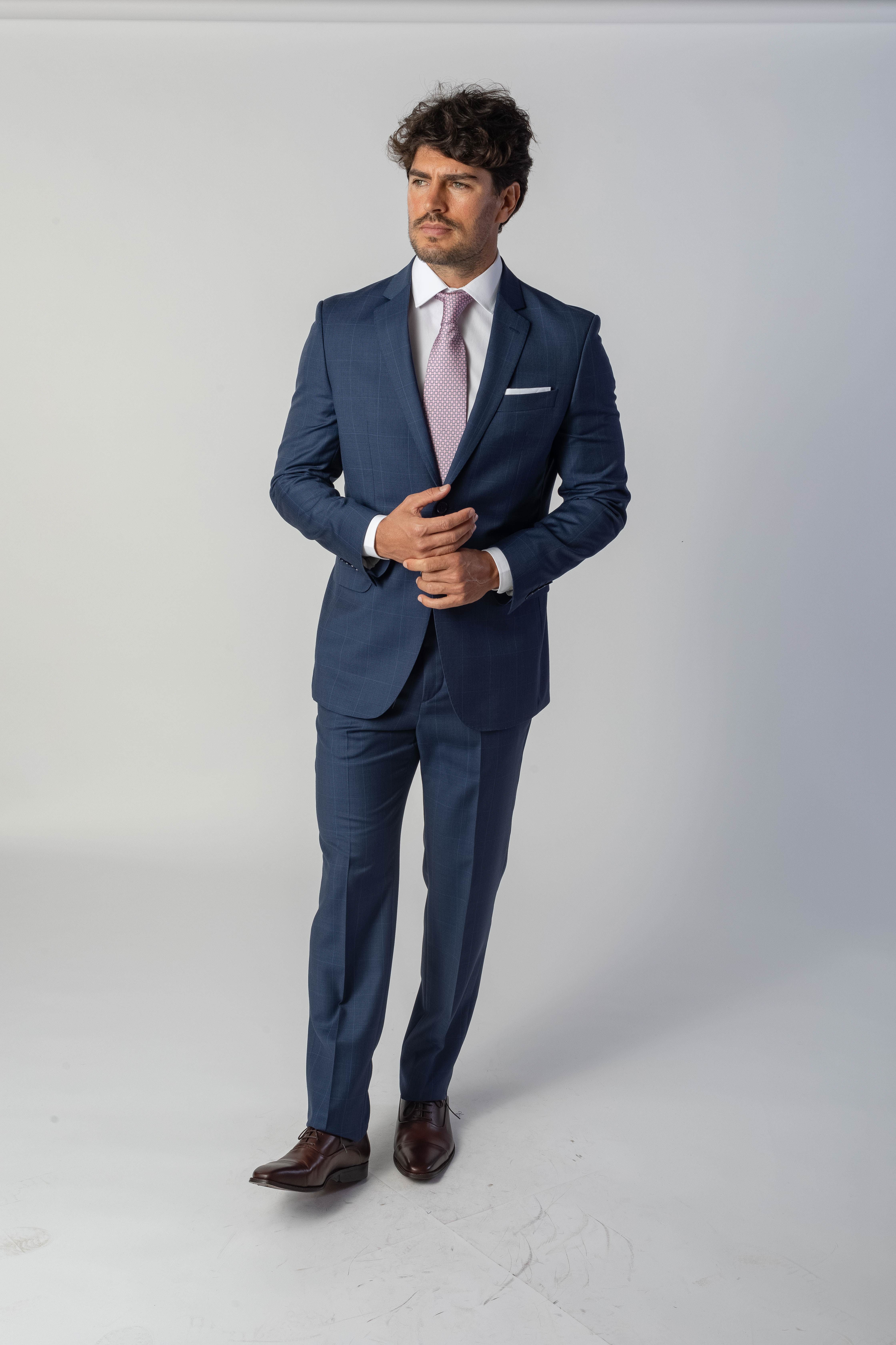 Costume Super 120 Window Pane | Diodato Alfaiataria