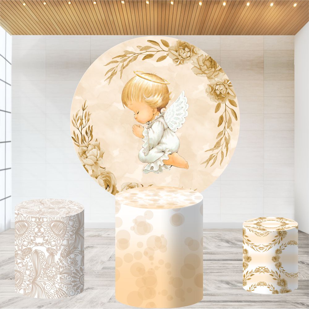 Painel Redondo e Capas Anjinho | Genial Mix