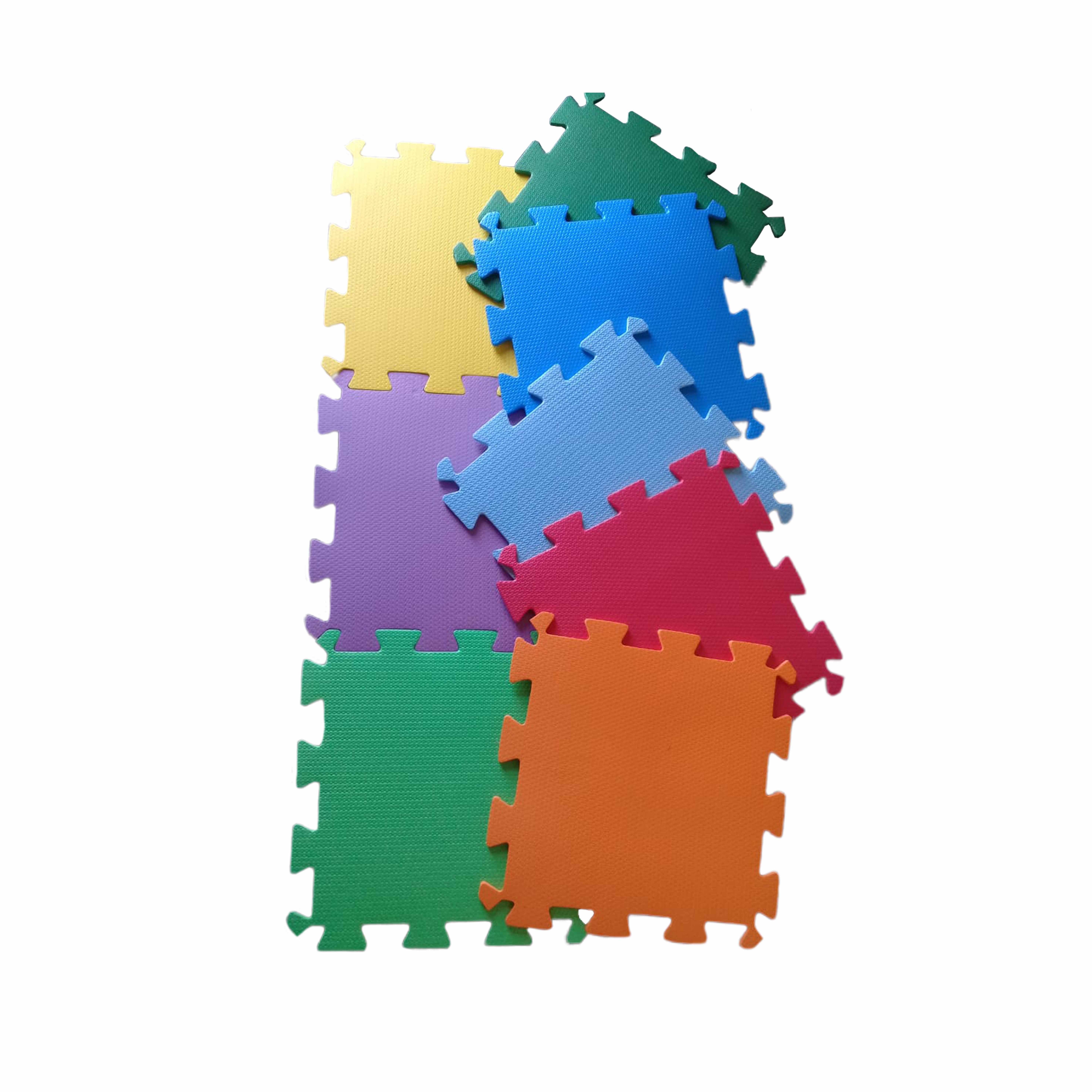 kit 12 Tapete Tatame Eva Bebe Infantil Premium Colorido Com borda | Genial Mix