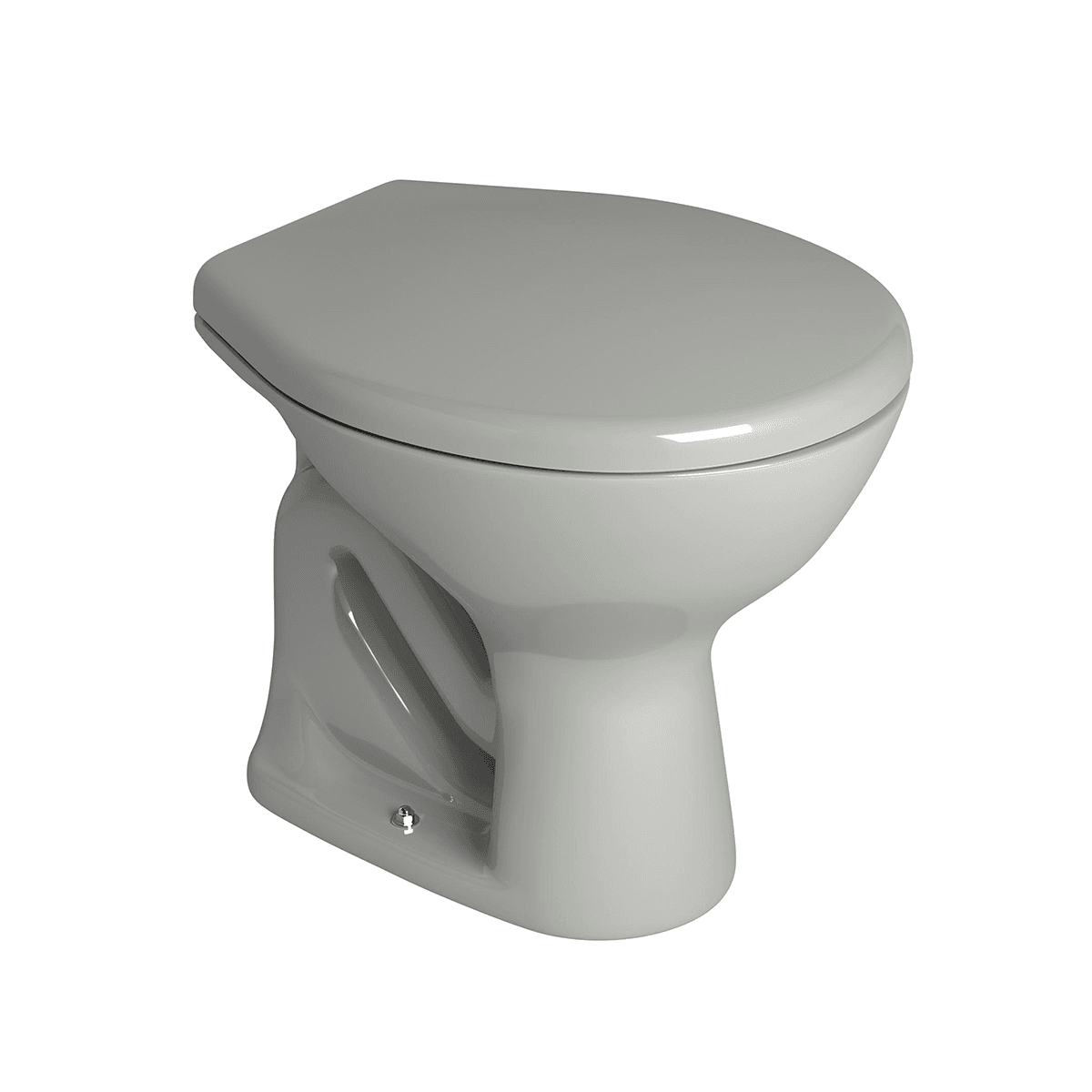 Bacia Deca Izy Convencional CZ 87 - Cinza Real - Loja Gomes