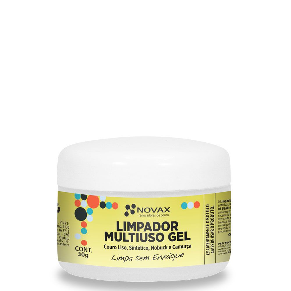 LIMPADOR MULTIUSO GEL POTE 30GRS | LOJANOVAX