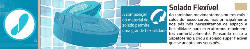 Solado Flexivel - Sapatoterapia | SAPATOTERAPIA
