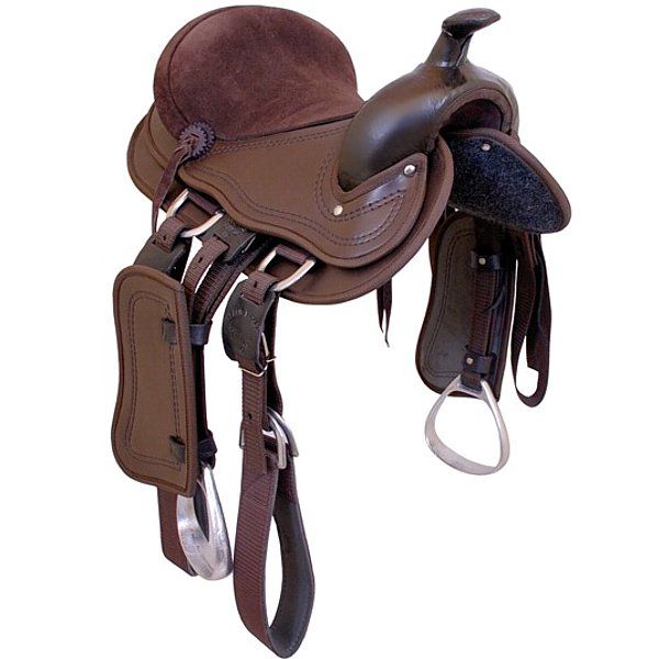 Sela Americana Patusca Infantil (Marrom) | Atacado Selaria Pinheiro