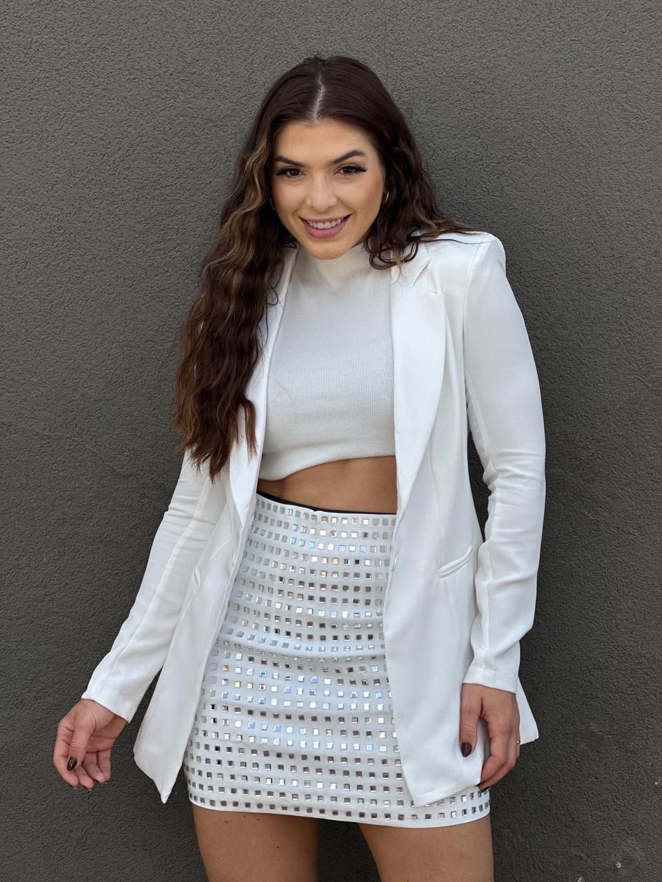 Max Blazer Alfaiataria OFF WHITE | LOJA TUTTI FRUTTI