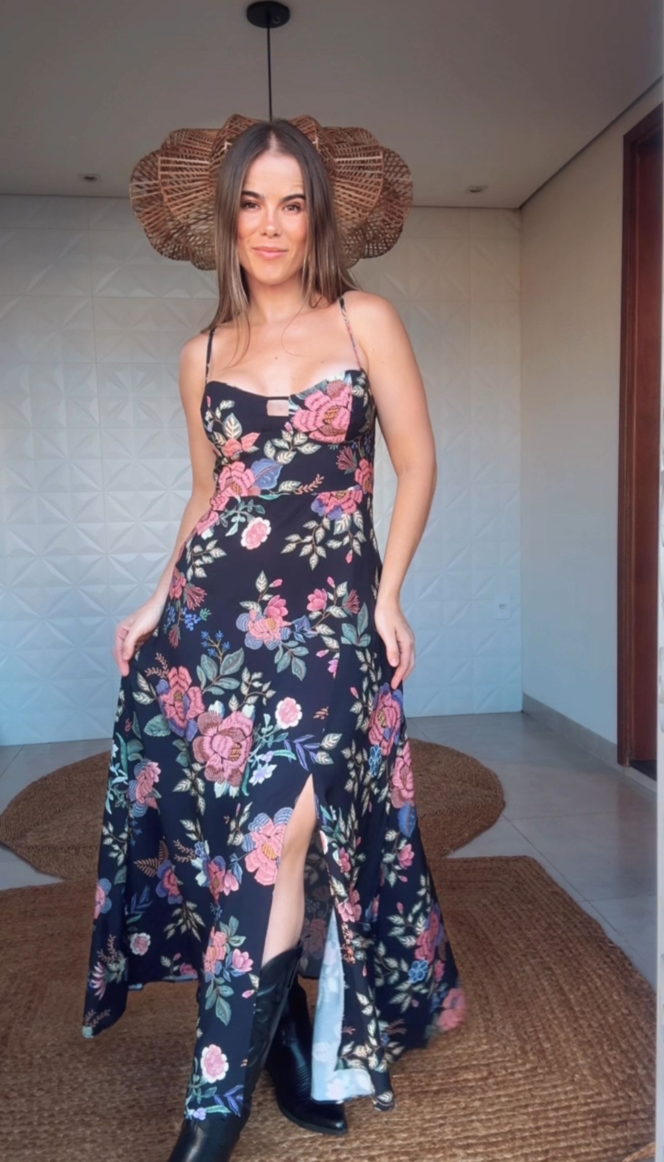 Vestido Cropped Farm | LUCIELENA LARA