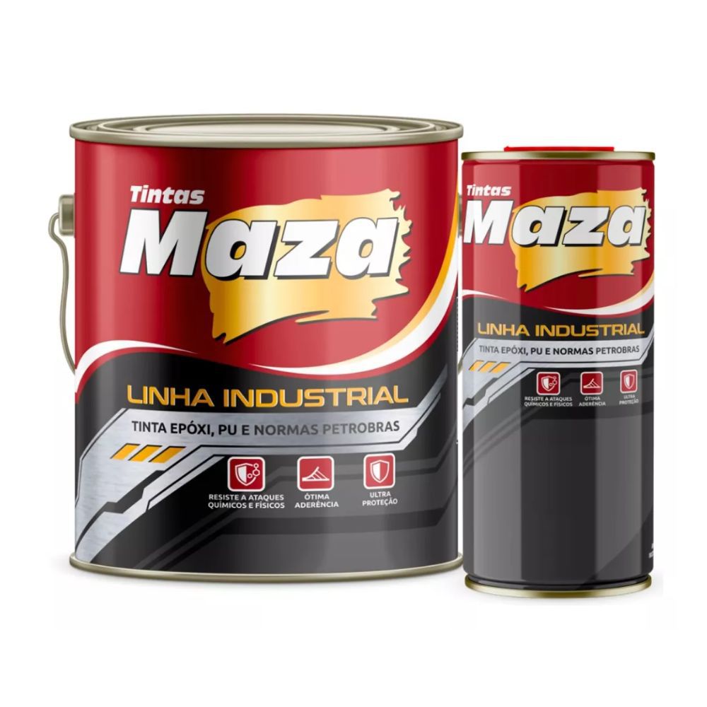 Kit Verniz Epóxi 3 em 1 Maza 3,6l | Luidar Tintas