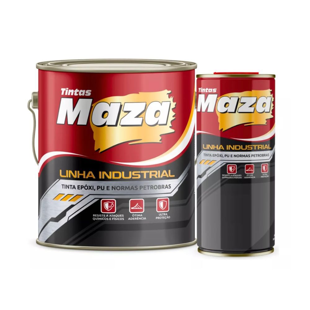 Mazapoxi M298 Brilhante Kit Maza 3,6 Litros | Luidar Tintas