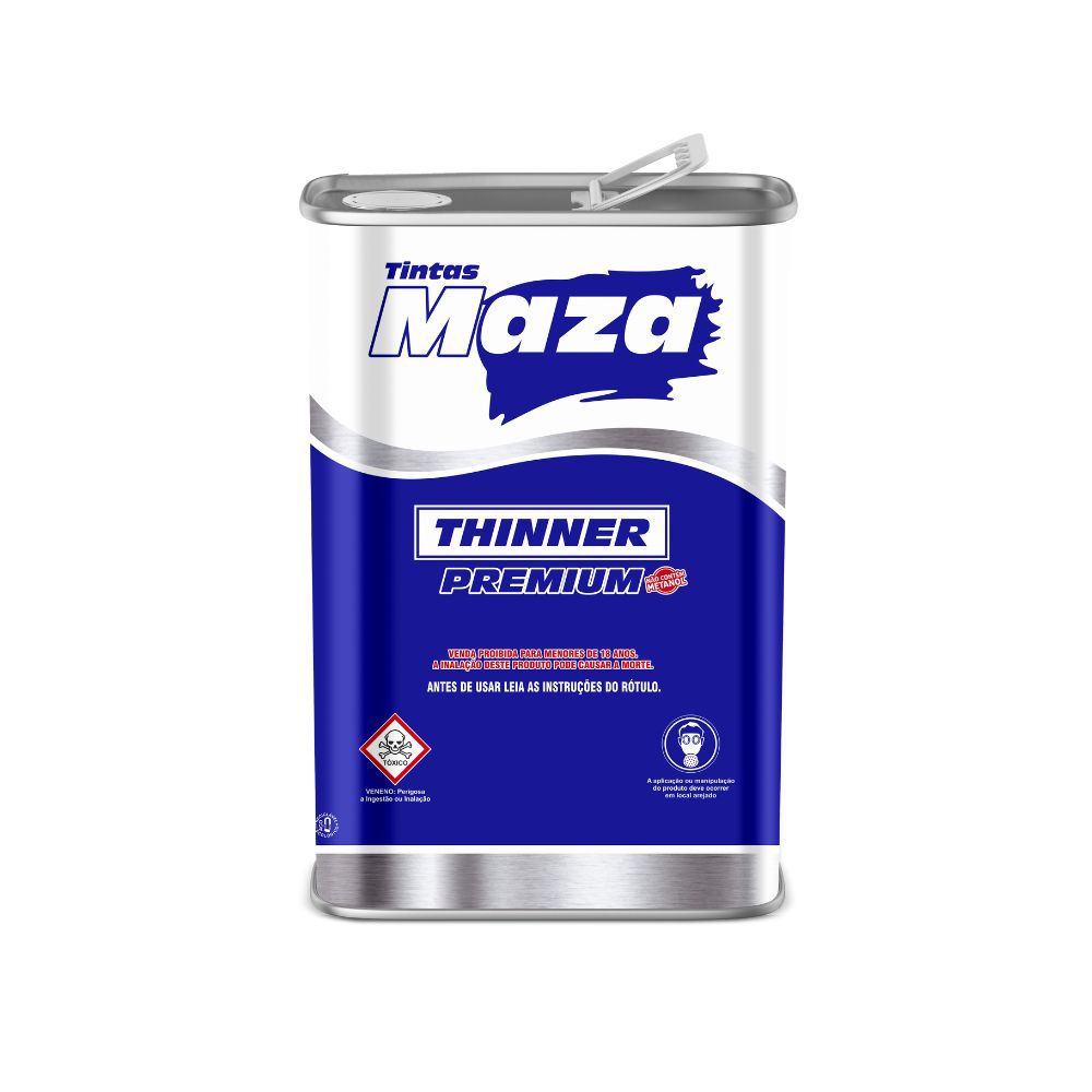 Thinner Maza 800 - 5L | Luidar Tintas