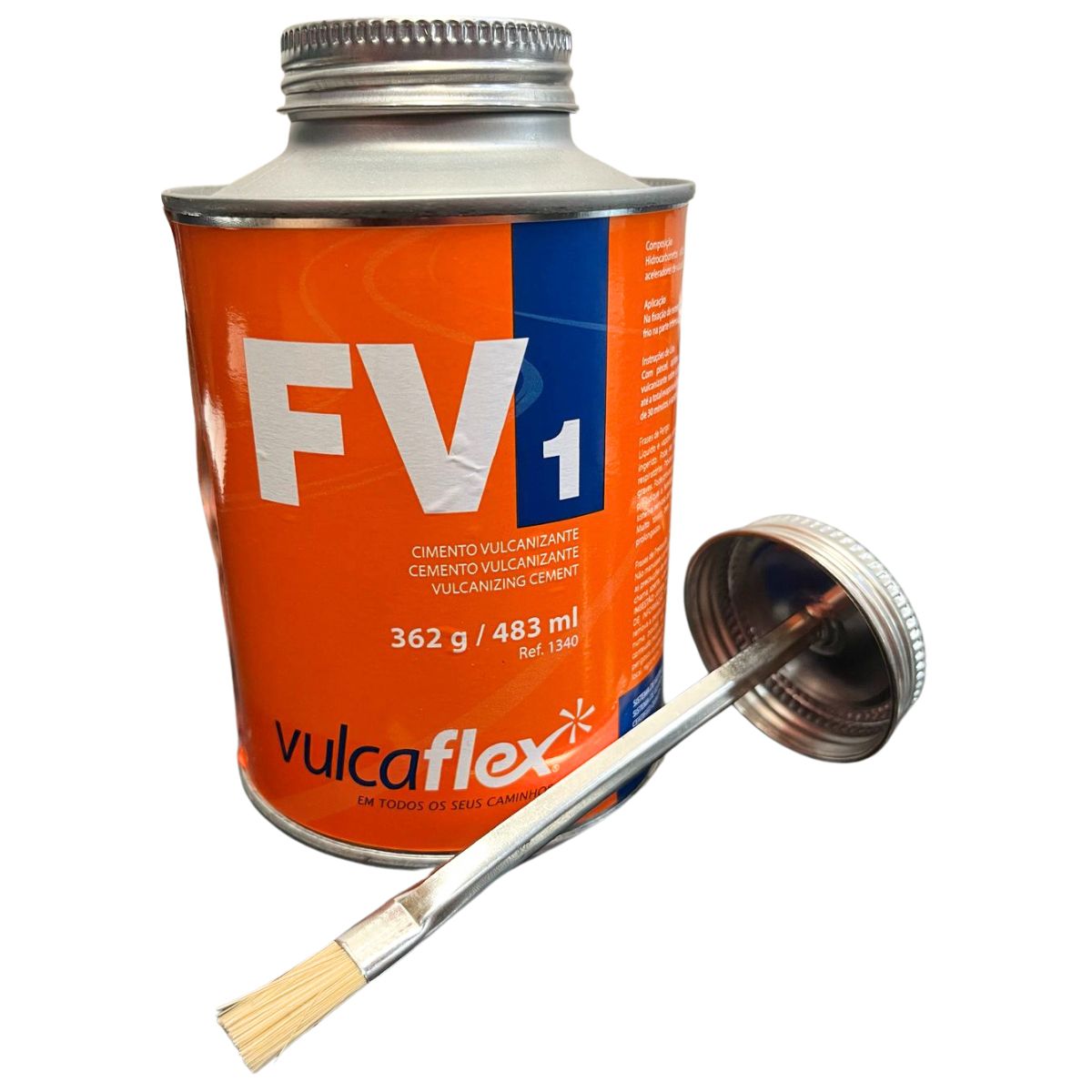 Cola Cimento Vulcanizante 500ml FV-01 Vulcaflex | Mabore