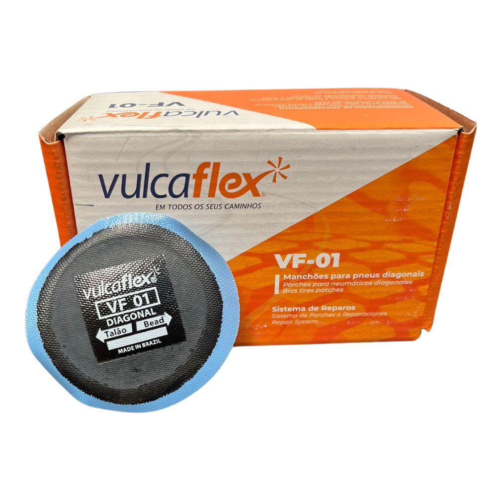 Manchão Pneu Diagonal VF-01 - Caixa com 30 Unidades Vulcaflex | Mabore