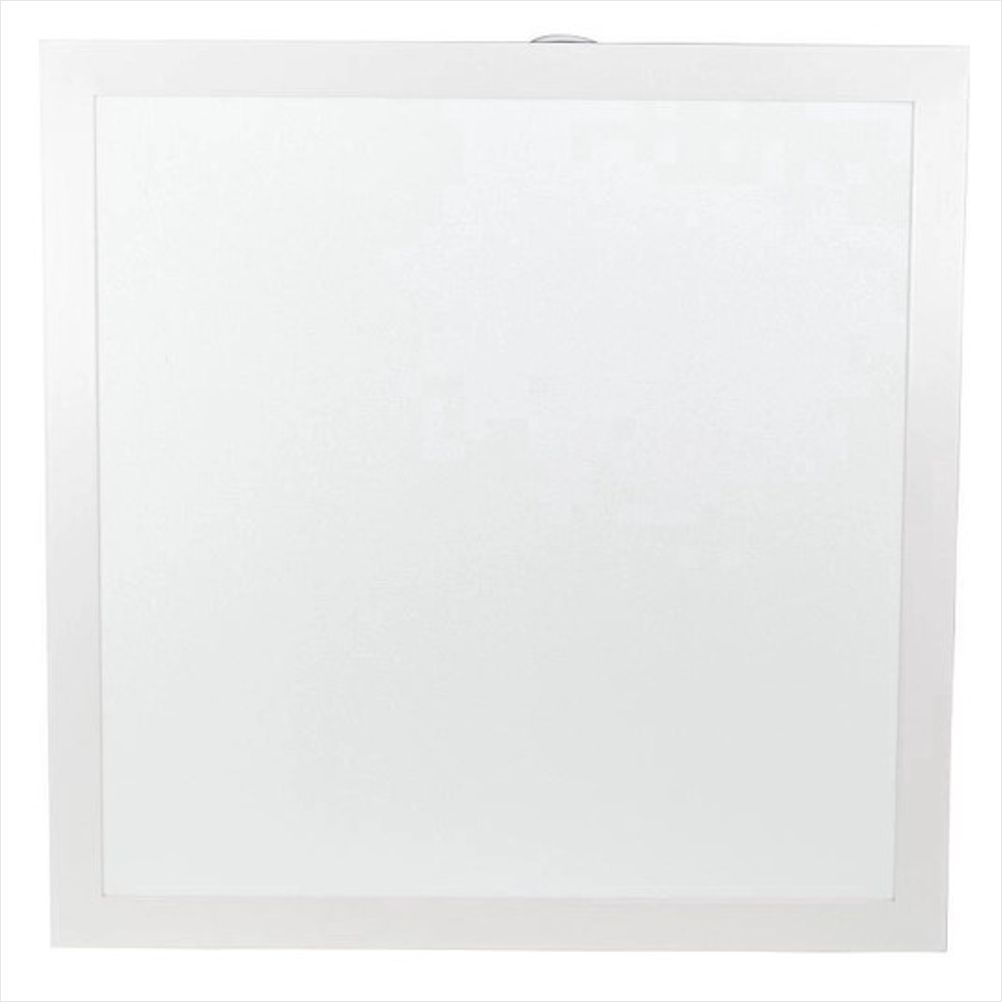 Luminária Quadrada Branca 400x400mm 36w - Iluminação Moderna | Mabore