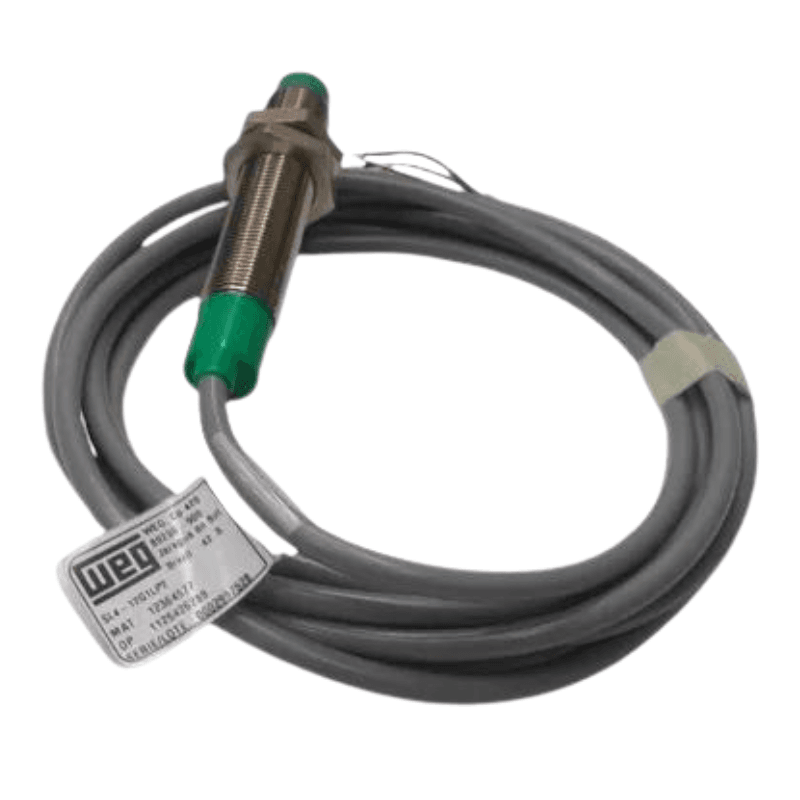 Sensor indutivo M12 PNP NA+Nf 4mm 10-30VCC saida cabo SL4-12G1LP2 ...