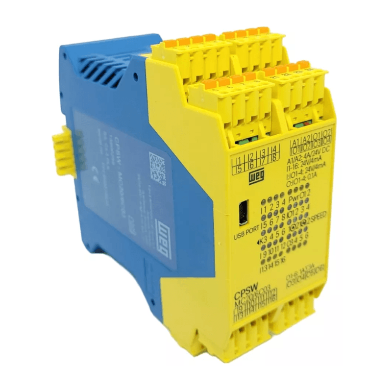 Controlador Logico Programavel De Segurança CLP WEG 24VCC | Comercial Salla