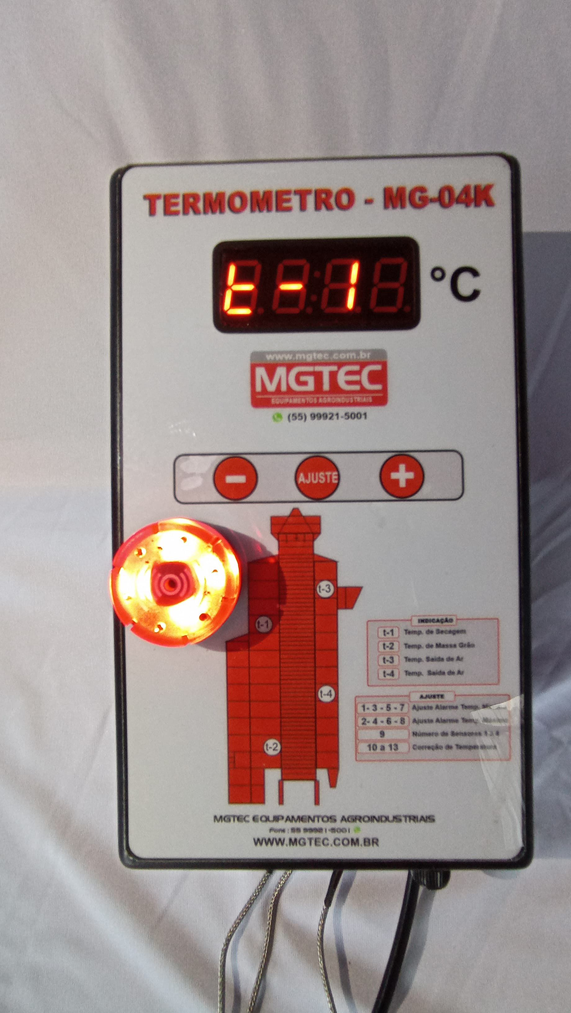 Termômetro Secador Digital | Mgtec Equipamentos Agroindustriais
