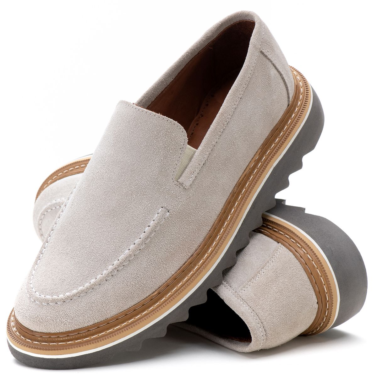 Sapato Masculino Nobuck Tratorado Preto | Private Label