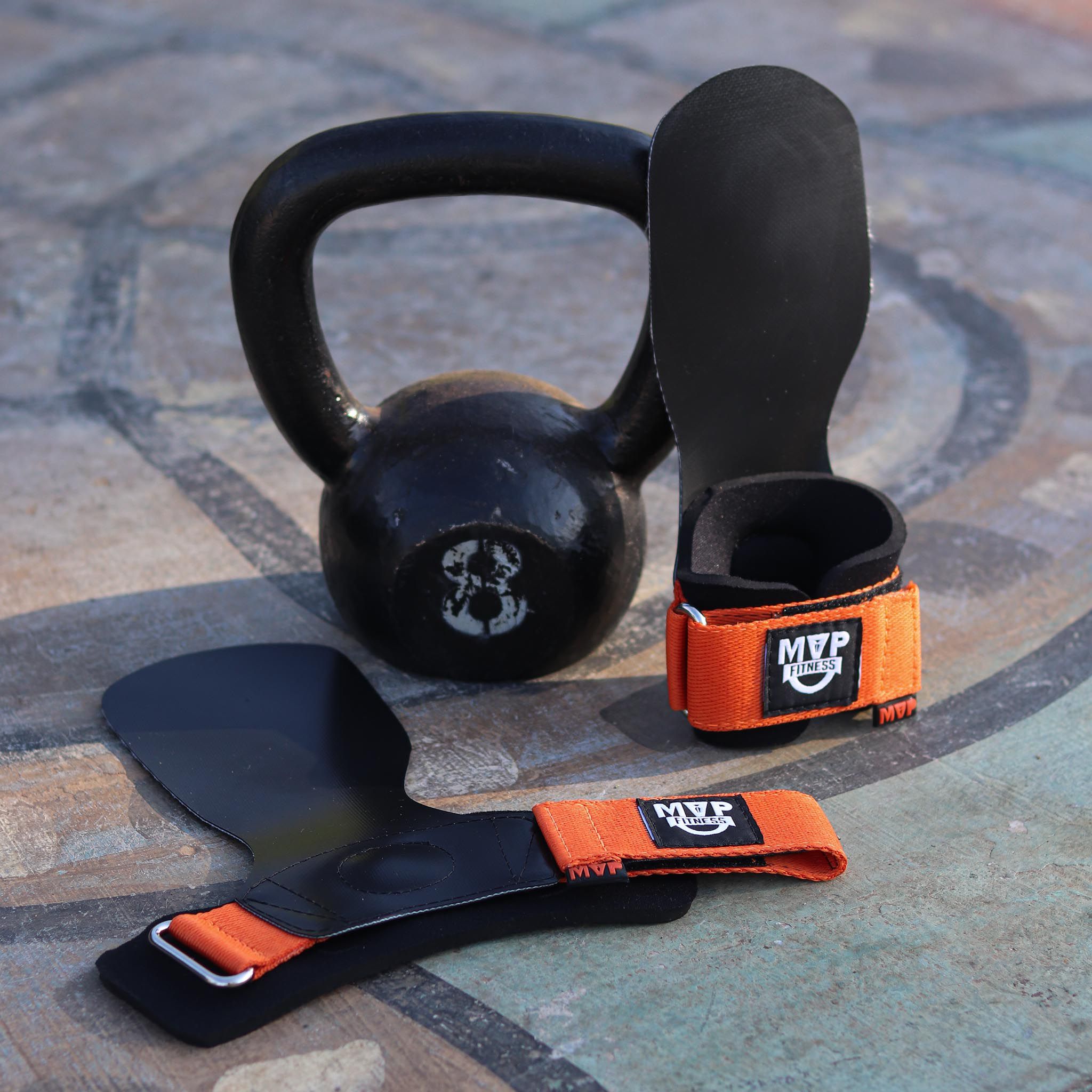 Hand Grip MVP Power Grip - Black Orange | MVP Fitness - Loja Oficial