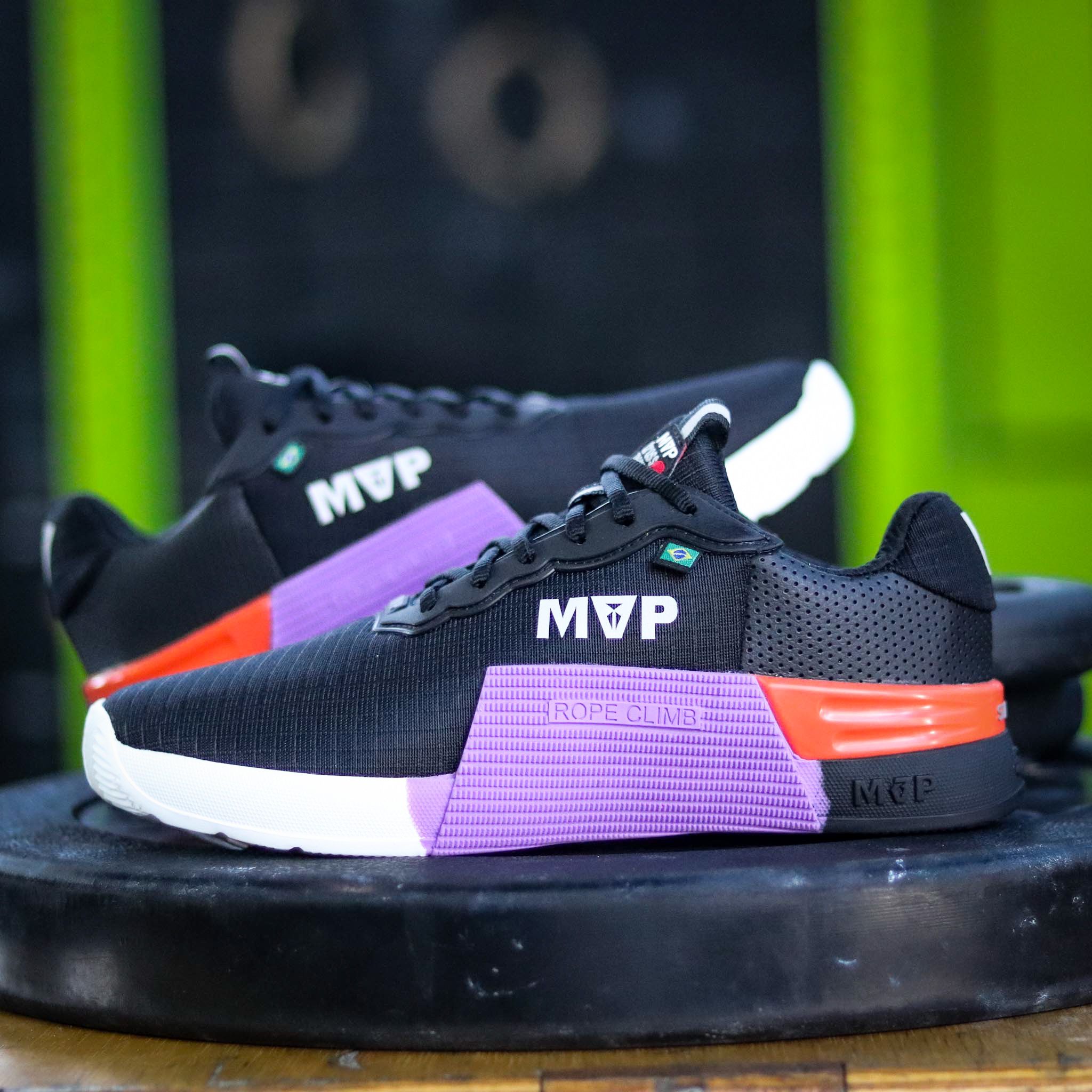 Tênis de Cross MVP 5x5 - Black Orange | MVP Fitness - Loja Oficial